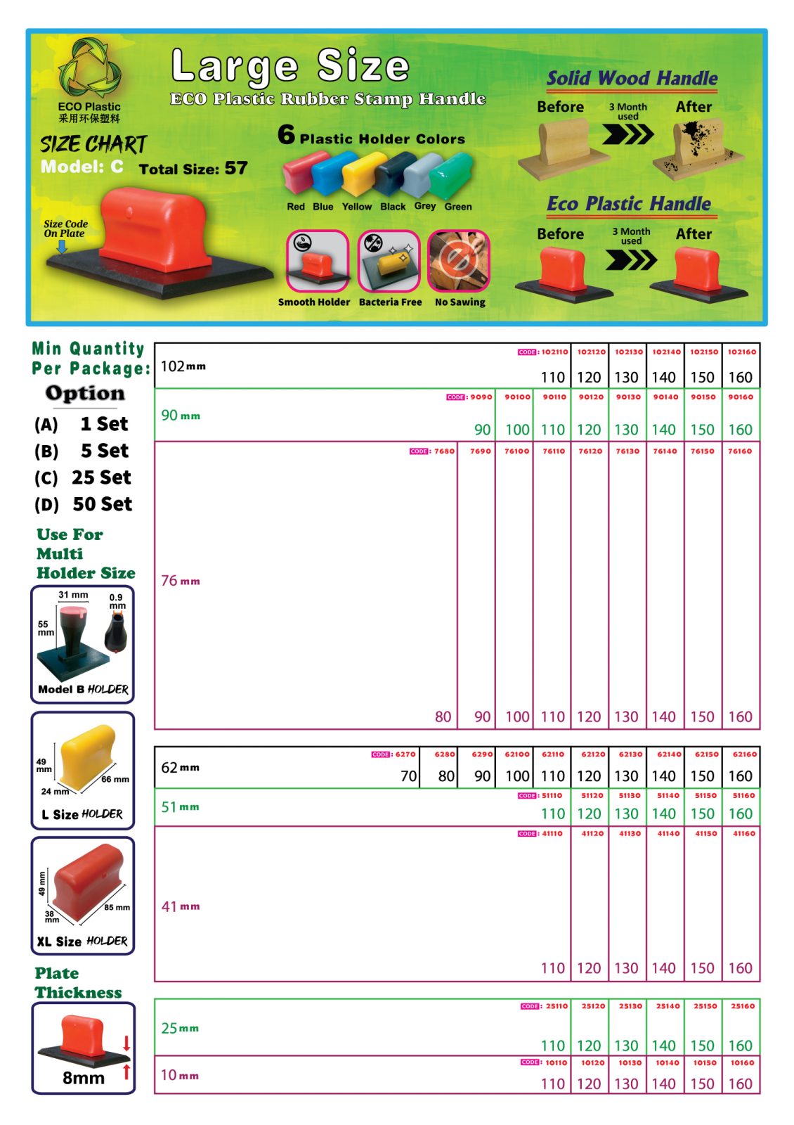 Large Size Normal Rubber Stamp – CF Card Machine Trading Sdn Bhd