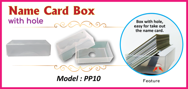25 PP Name Card Box – CF Card Machine Trading Sdn Bhd